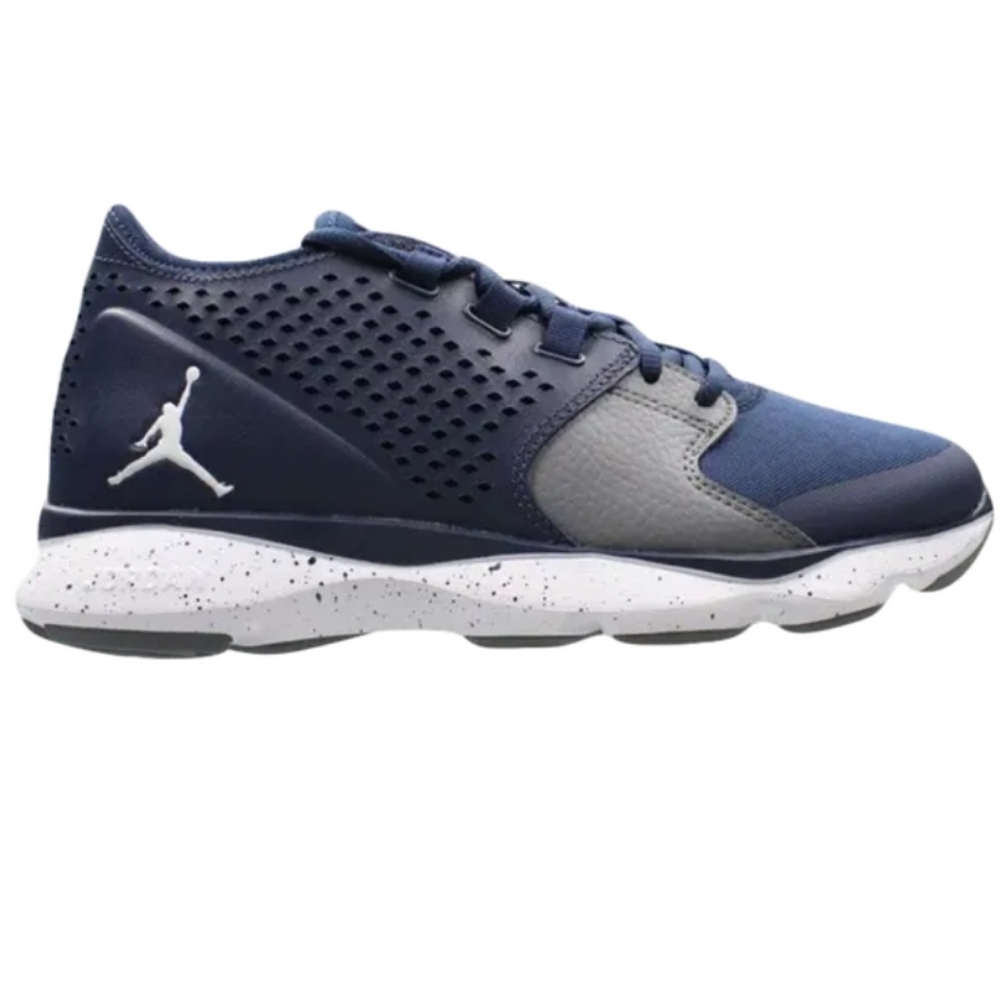 Nike Men's Air Jordan Flow Midnight Navy Cool Gray Ba… - Gem